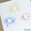 How to make sparkling firework art using mess-free glitter - Twitchetts