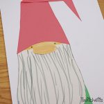 How to make an easy paper gnome craft - Twitchetts