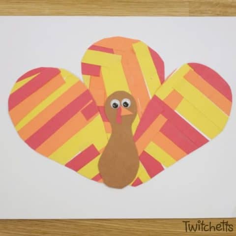 20 easy Thanksgiving construction paper crafts for kids - Twitchetts