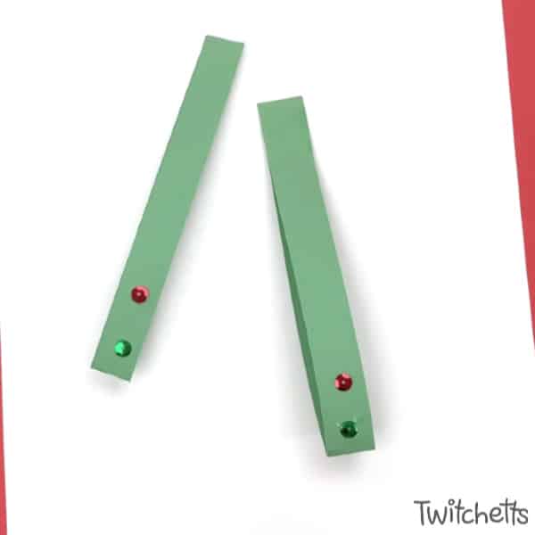 How to make a looped paper Christmas tree - Twitchetts