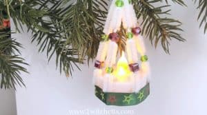 19 easy Christmas Ornaments for kids to make - Twitchetts
