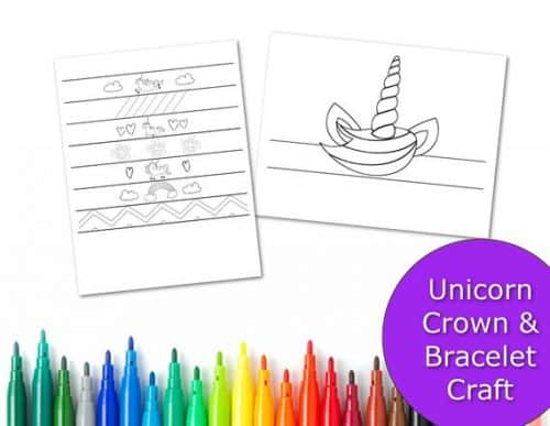 15 cute unicorn printables for kids. Coloring pages, templates, and more!