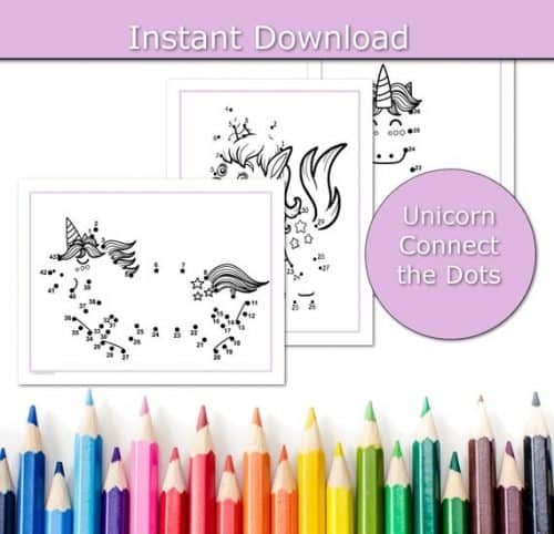 15 cute unicorn printables for kids. Coloring pages, templates, and more!