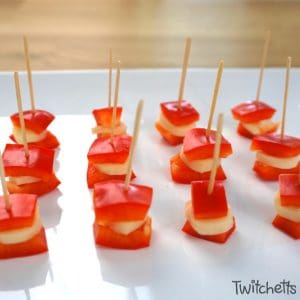 11 easy red snacks for preschool classrooms - Twitchetts