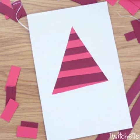 An easy red day art and craft for preschoolers - Twitchetts