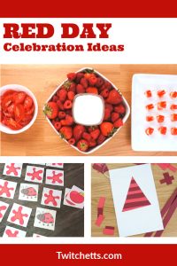 Red day activities for preschool - Twitchetts