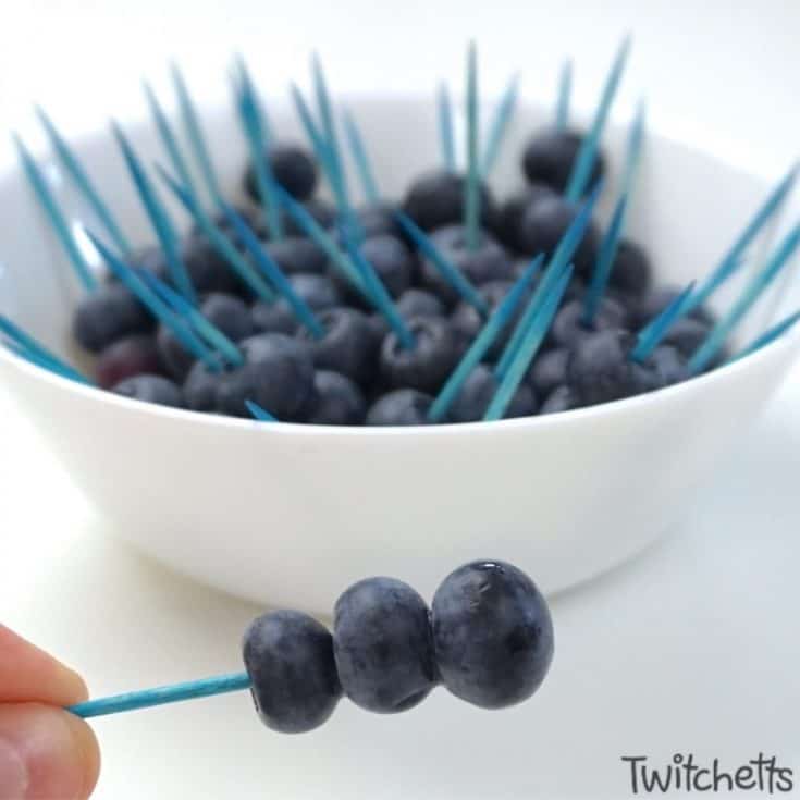 6 blue snacks for preschool - Twitchetts