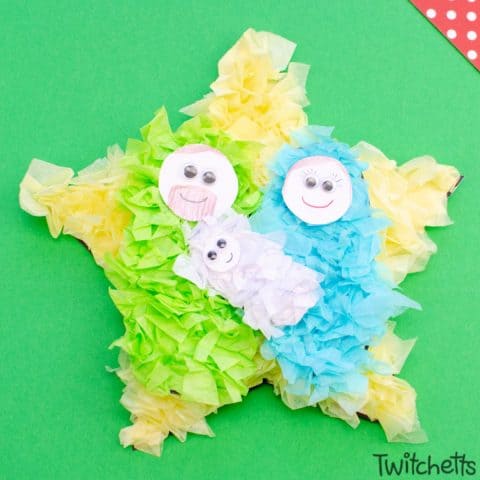 198 Fun December Crafts for Preschoolers to make - Twitchetts