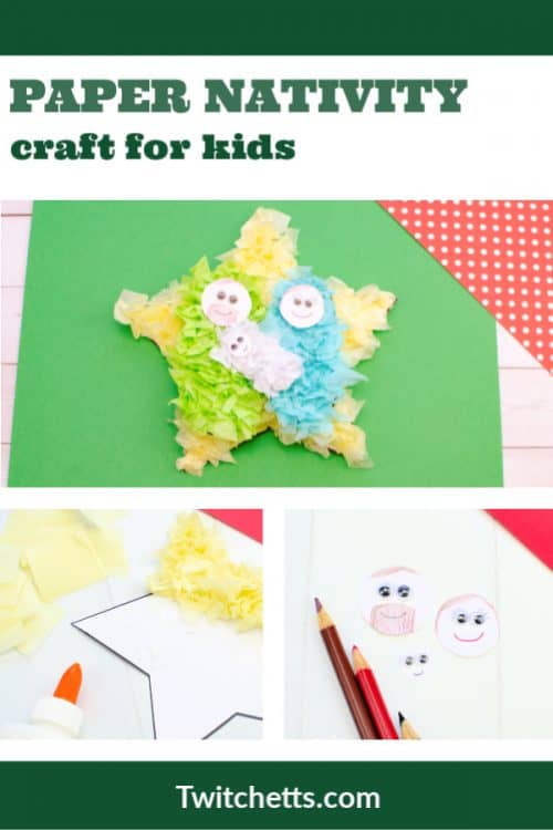 An easy Sunday school nativity craft - Twitchetts