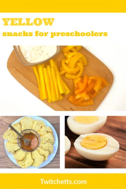 15 yummy yellow snacks for preschool - Twitchetts