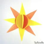An easy yellow sun craft for preschoolers - Twitchetts