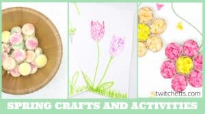 Easy spring crafts for preschoolers - Twitchetts