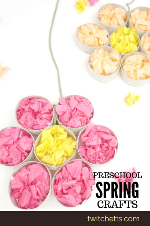 Easy spring crafts for preschoolers - Twitchetts