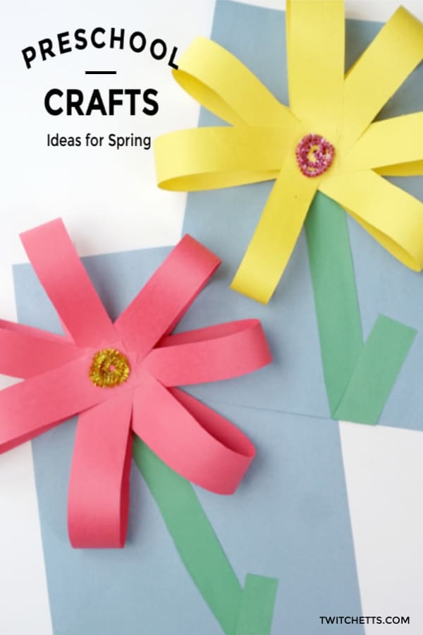 Easy spring crafts for preschoolers - Twitchetts