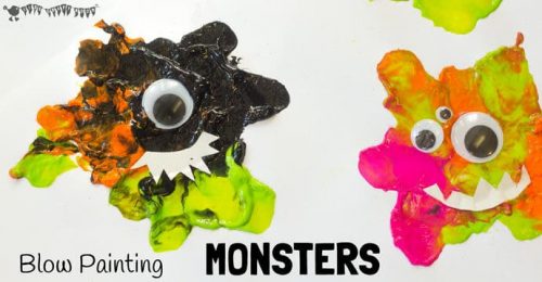 19 Easy Monster Crafts for Preschoolers: Super cute and not scary!