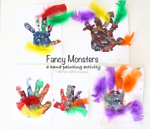 19 Easy Monster Crafts for Preschoolers: Super cute and not scary!