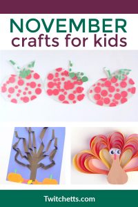 16 Fall construction paper crafts for kids - Twitchetts