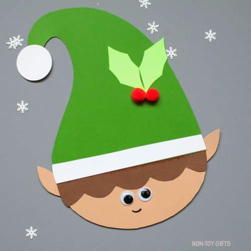 24 Easy Construction Paper Christmas Crafts - Twitchetts