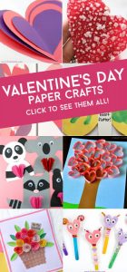 20 Construction Paper Valentine Crafts For Kids - Twitchetts