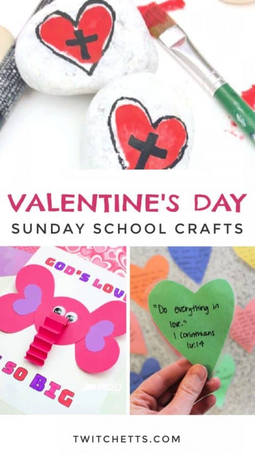 7 Sunday School Valentine Crafts for Kids - Twitchetts