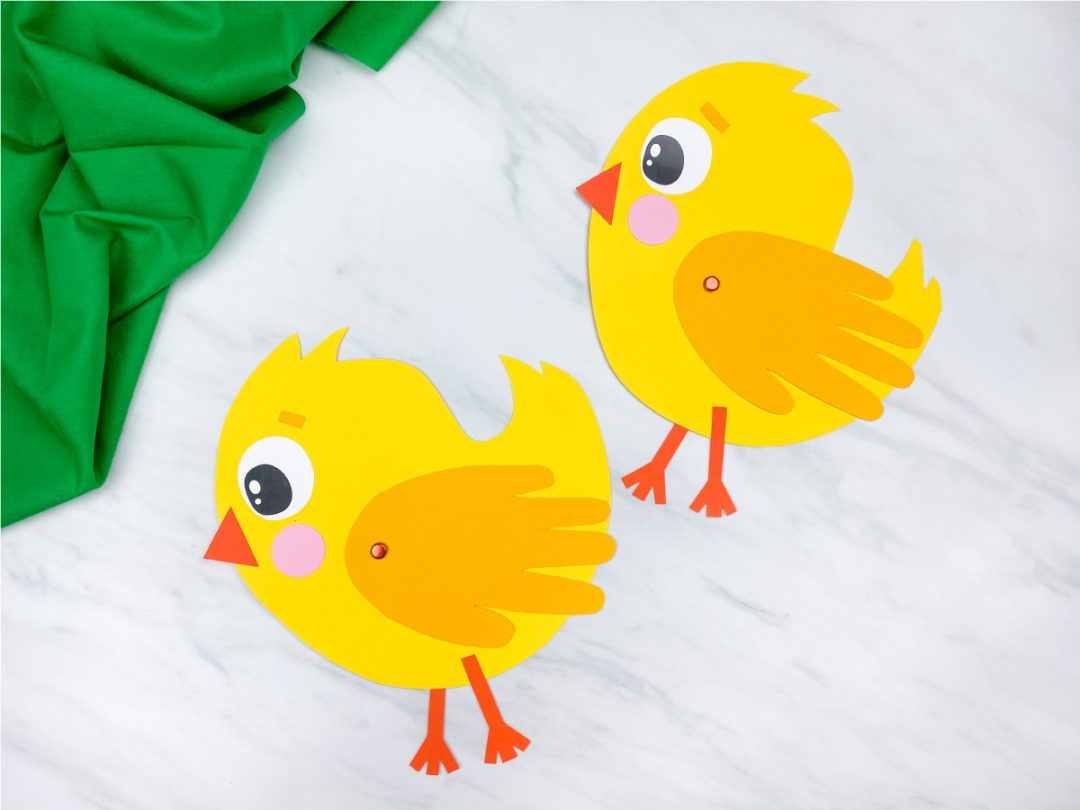 37 easy Construction Paper Easter crafts for kids - Twitchetts