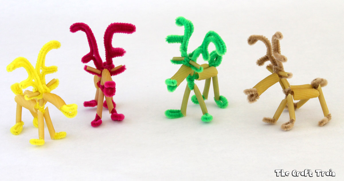 26 easy Pipe Cleaner Animals for kids to make - Twitchetts