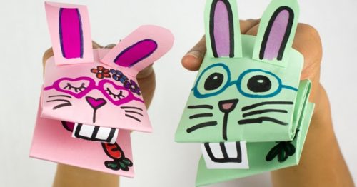 37 easy Construction Paper Easter crafts for kids - Twitchetts