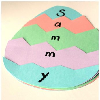 37 easy Construction Paper Easter crafts for kids - Twitchetts