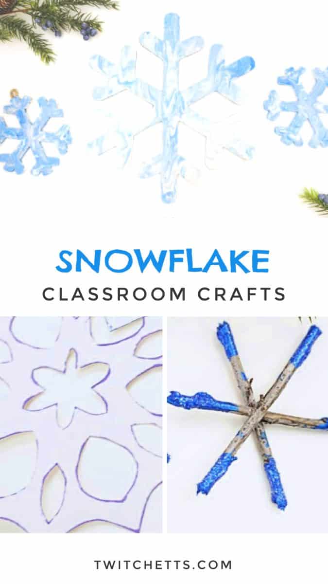 5 Easy Snowflake Crafts For Kids to make this winter