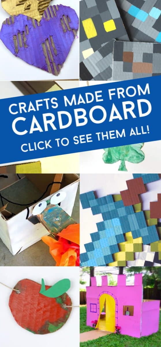 9 awesome cardboard crafts for kids to make and play with - Twitchetts