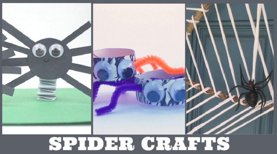 6 Easy Spider Crafts For Kids To Make - Twitchetts