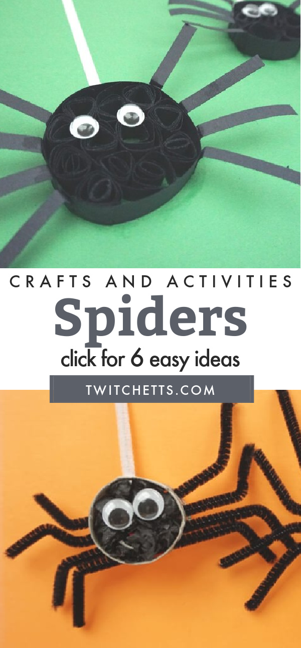 6 Easy Spider Crafts For Kids To Make - Twitchetts