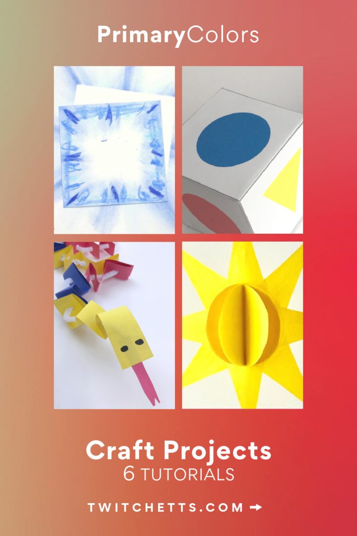 7 easy crafts to teach primary colors for kids - Twitchetts