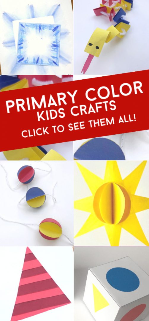 7 easy crafts to teach primary colors for kids - Twitchetts