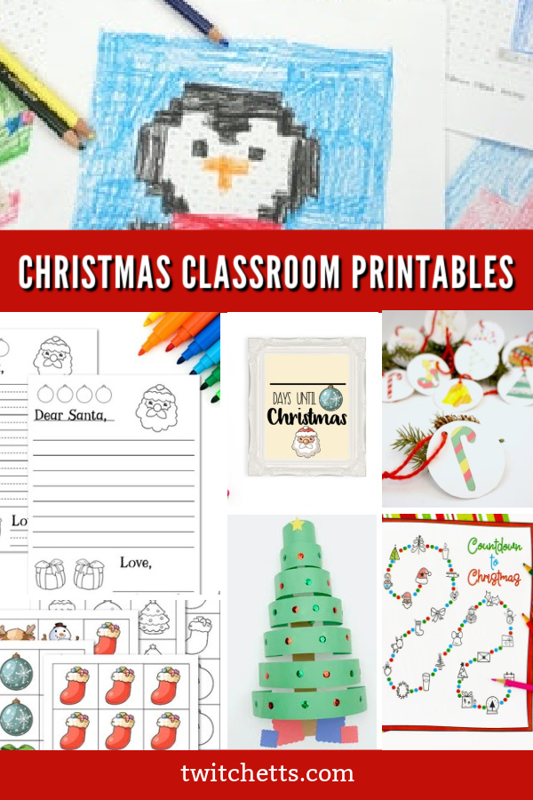 12 Easy Christmas activity sheets and printables for kids - Twitchetts