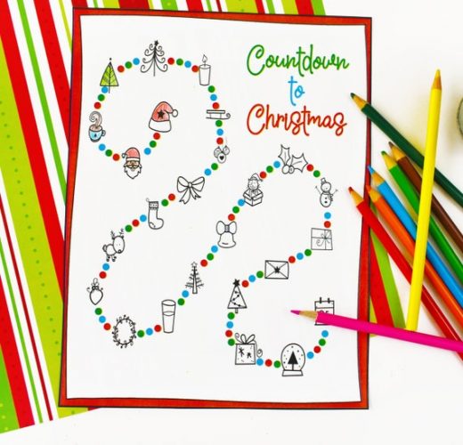 12 Easy Christmas activity sheets and printables for kids - Twitchetts
