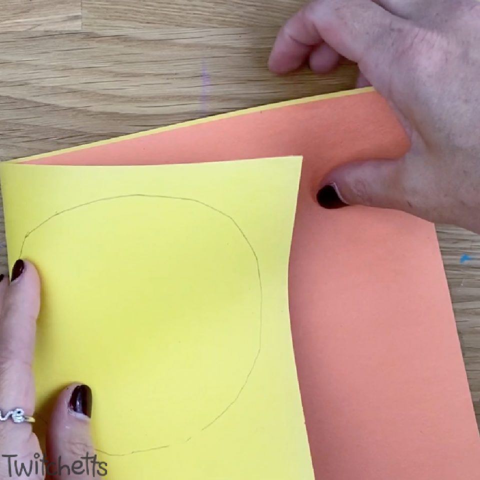 How to make a rising sun paper craft for kids - Twitchetts