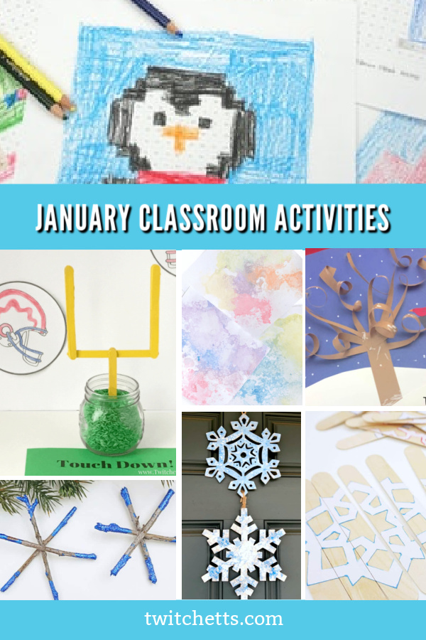 99 Easy January Crafts for Kids to Make - Twitchetts
