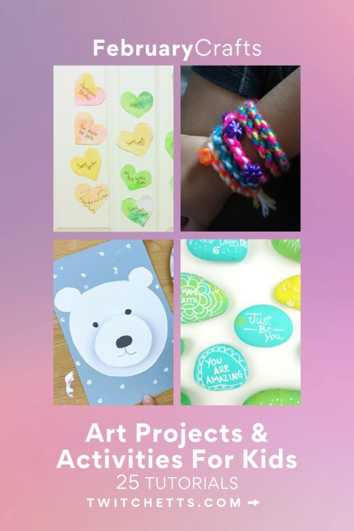 54 Easy February Crafts for Preschoolers to Make - Twitchetts