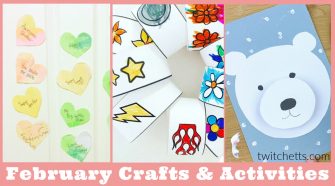 54 Easy February Crafts for Preschoolers to Make - Twitchetts