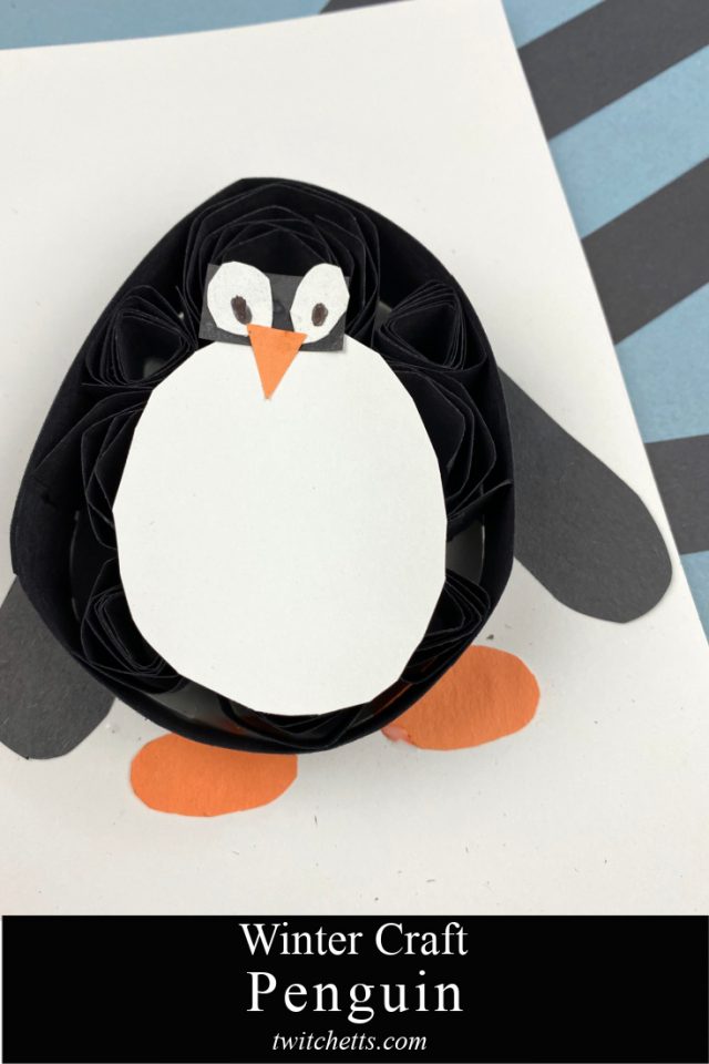 Easy Paper Penguin Craft That Kids Will Love To Make - Twitchetts