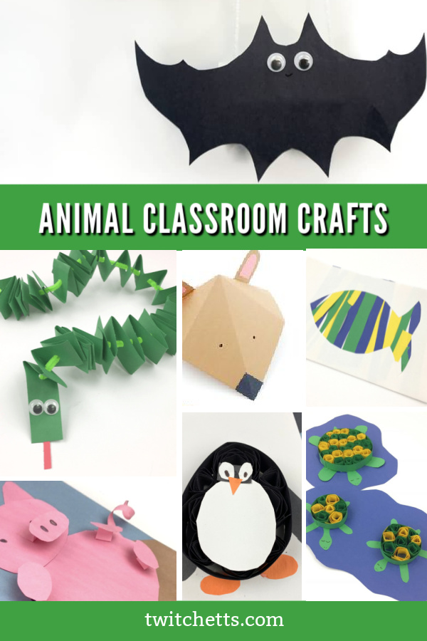100+ Easy Animal Crafts for Kids to Make - Twitchetts