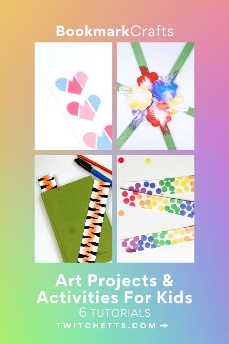 6 Easy Homemade Bookmarks for Kids to Make - Twitchetts