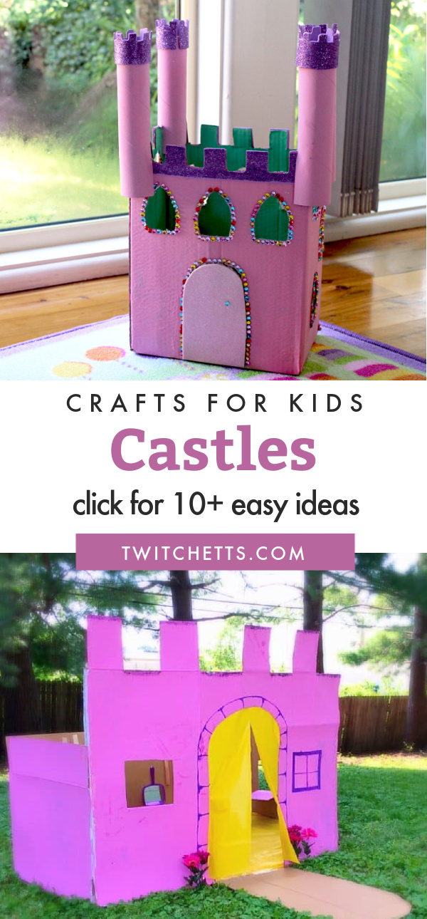 11 Amazing Castle Crafts that Kids Will Love To Make - Twitchetts