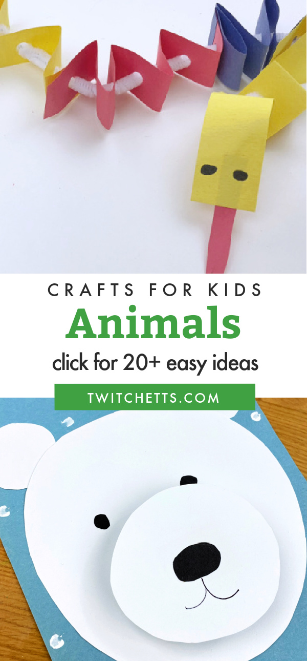 100+ Easy Animal Crafts for Kids to Make - Twitchetts