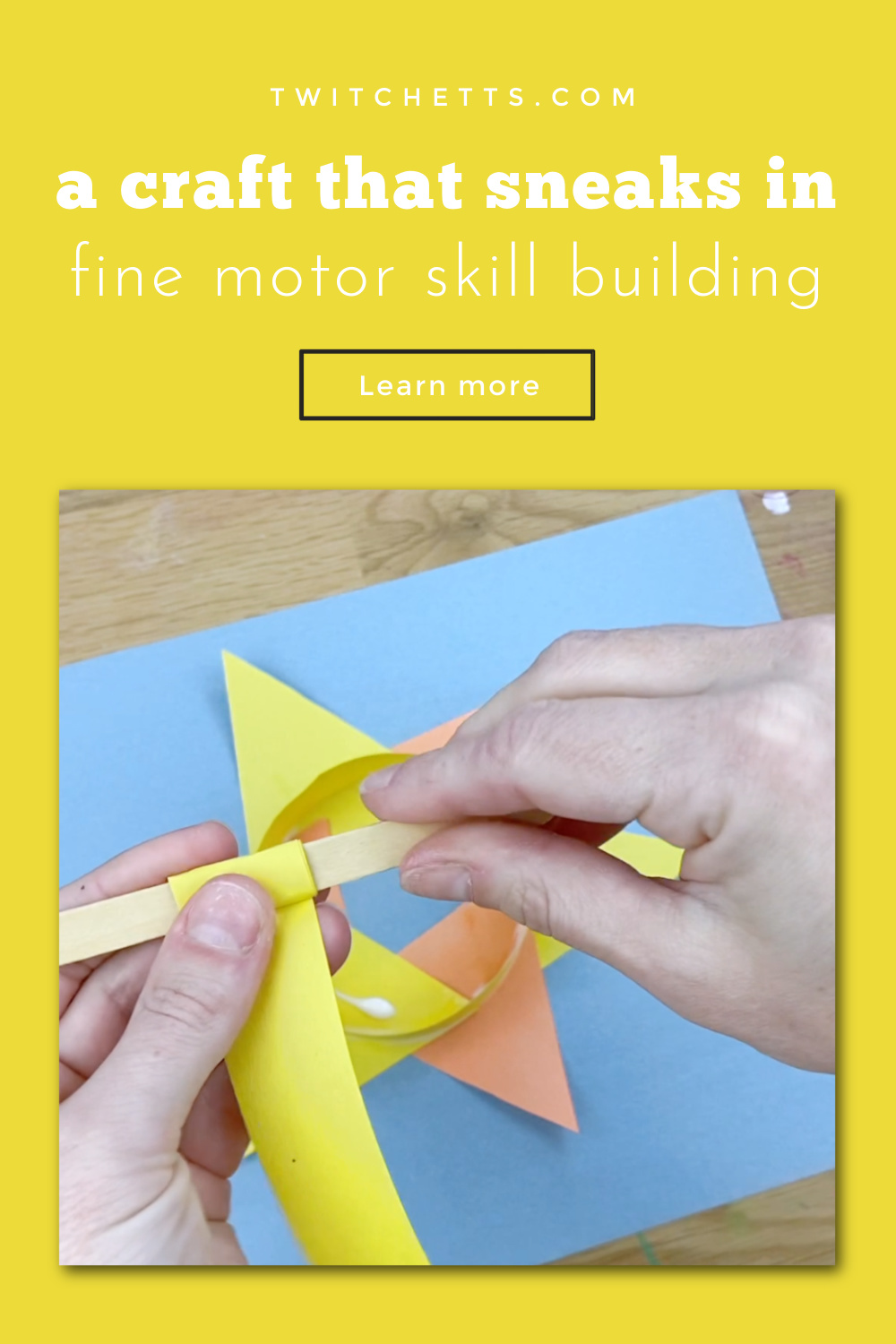 Easy Quilling Sun Craft for Kids to Make - Twitchetts