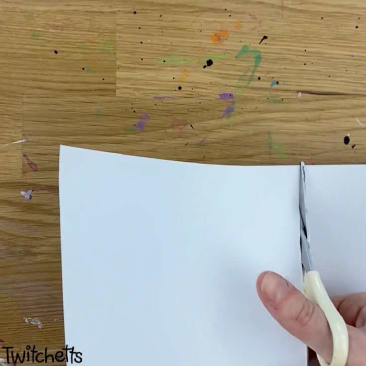 Easy Square Craft For Preschoolers To Make with Primary Colors