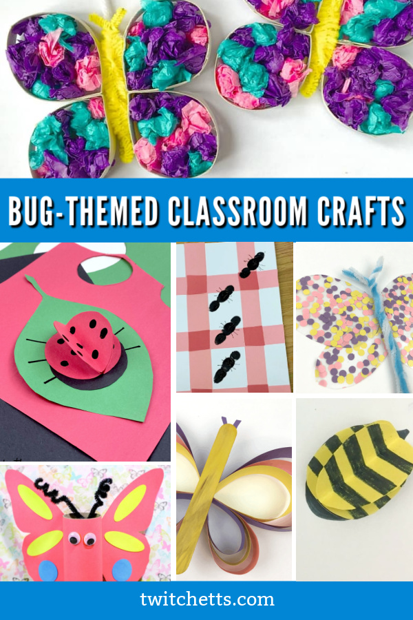 8 Simple Bug Crafts For Preschool Kids To Make - Twitchetts