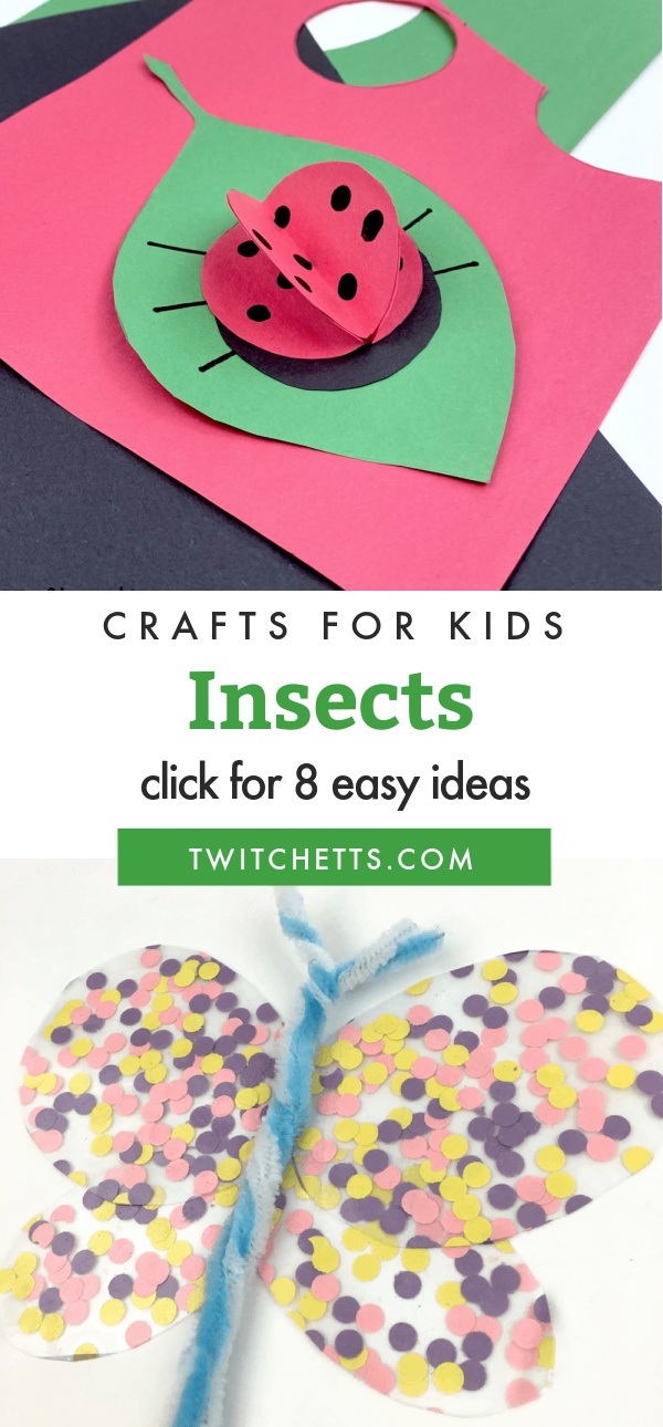 8 Simple Bug Crafts For Preschool Kids To Make - Twitchetts