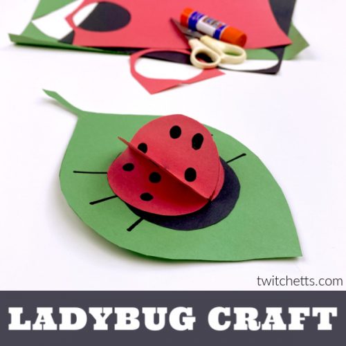 A Cute Ladybug Craft Preschool Kids Will Love to Make - Twitchetts
